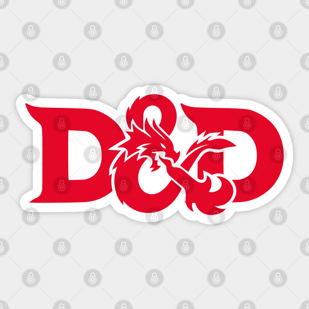 Dungeons & Dragons - Dungeons Dragons - Sticker | TeePublic Dungeons & Dragons - Dungeons Dragons - Sticker | TeePublic